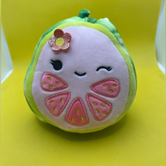Squishmallows | Toys | Lena The Guava Fruit 5 Inch Squishmallow | Poshmark